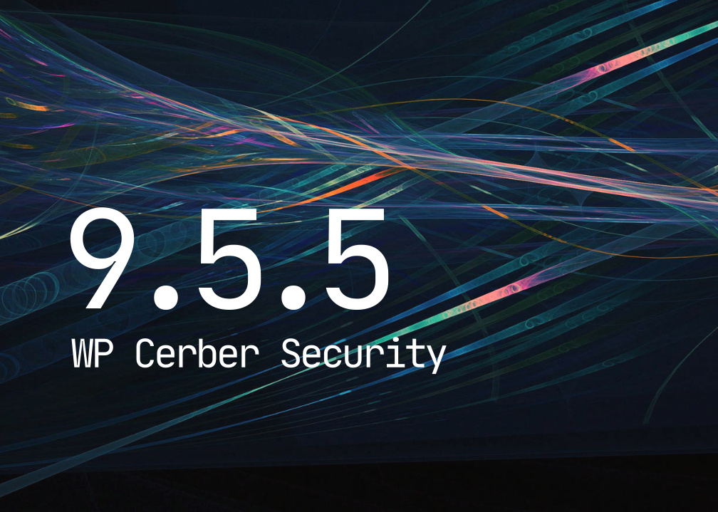 Wp Cerber Security 9 5 5 Wordpress Security Plugin Malware Removal